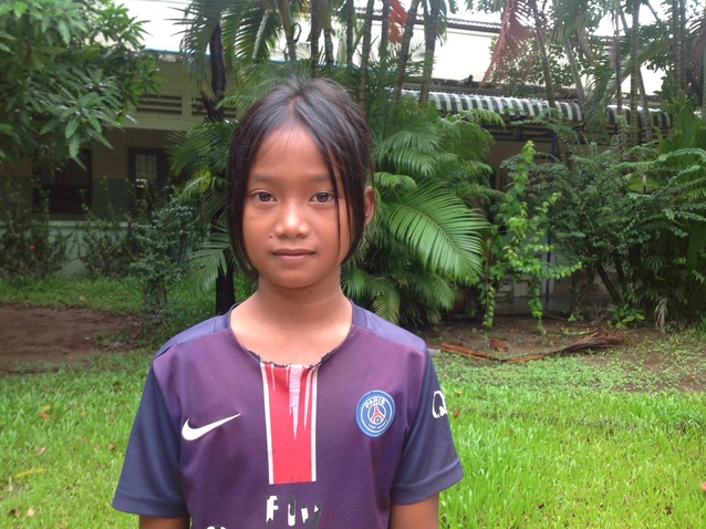 Success! Srey Leak from Cambodia raised $194 so she can use her hand ...