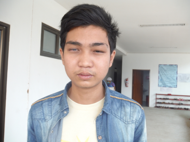 Success Aung Kyaw From Burma Raised 1 500 To Fund Eye Surgery Watsi