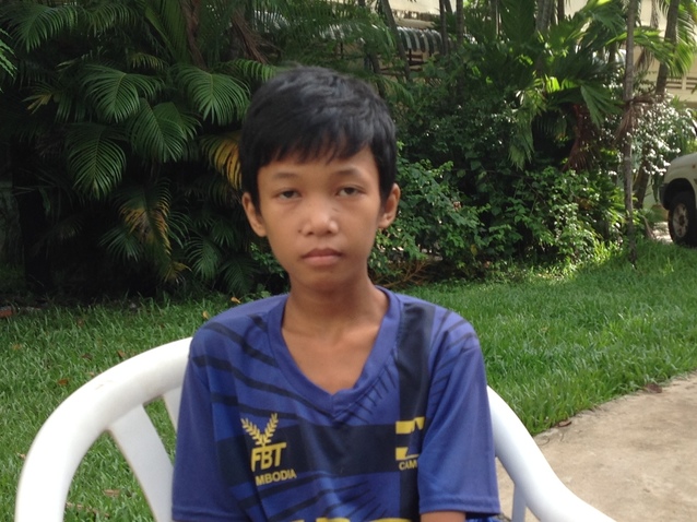 Samnang from Cambodia raised $224 to fund a tumor removal. | Watsi