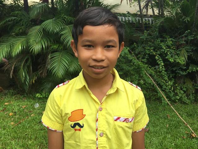 Success! Piseth from Cambodia raised $423 to fund ear surgery. | Watsi