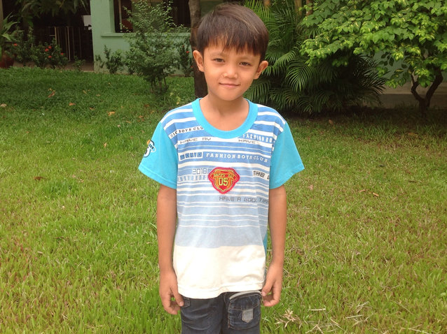 Kosal from Cambodia raised $225 to remove his tonsils. | Watsi
