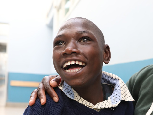 Success! Dismas from Kenya raised $470 to fund corrective surgery for a ...