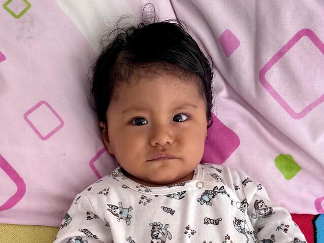 Benjamin is a baby boy from Bolivia who needs $1,500 to fund heart ...