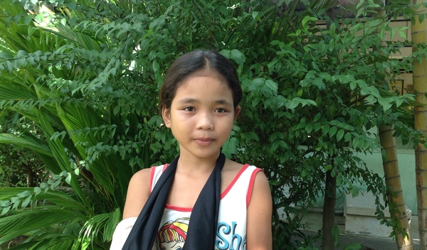 Success! Chanthy from Cambodia raised $411 to fund fracture repair. | Watsi