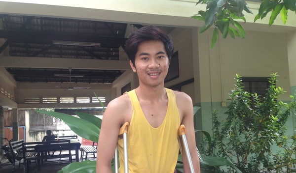 Success! Sophal from Cambodia raised $430 to fund an orthopedic ...