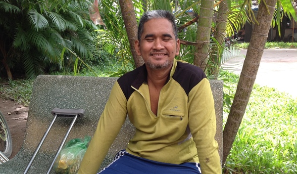 Success! Sam Ath from Cambodia raised $1,025 to fund hip replacement ...
