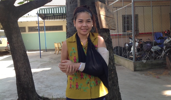 Success! Srey Chan from Cambodia raised $430 to fund fracture repair. | Watsi