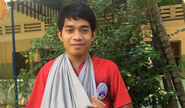 Success! Samnang from Cambodia raised $497 to fund a nerve and tendon ...