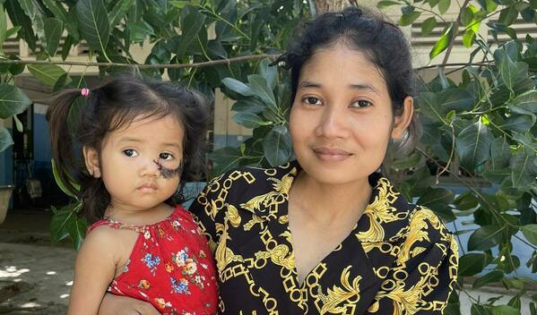 Success! Srey Nith from Cambodia raised $198 to fund surgery to remove ...